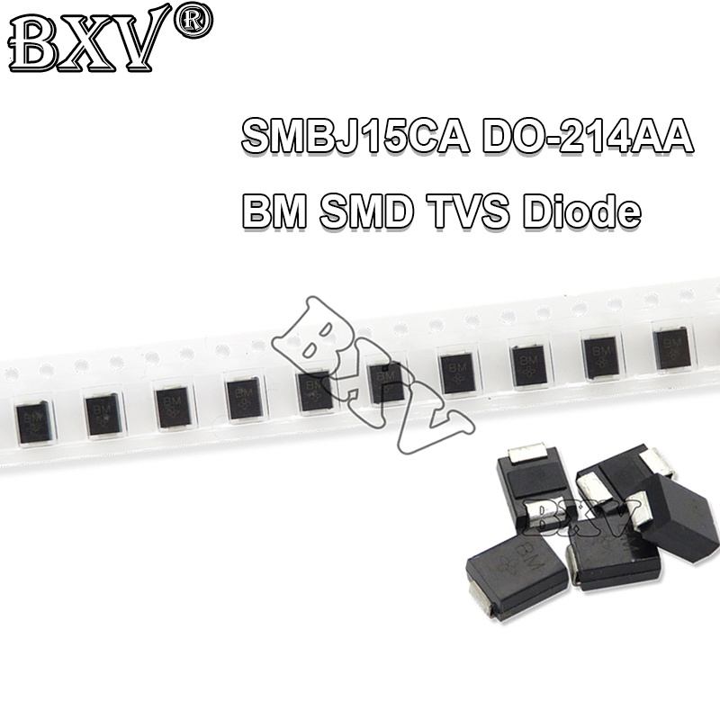 Set 20 Điốt Chỉnh Lưu smbj15ca do-214aa bm smd tvs smbj15ca-e3 / 52 600w 15v Chuyên Dụng ...