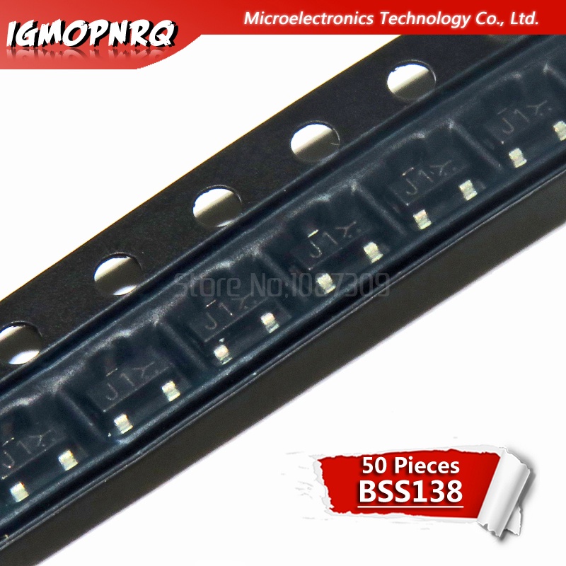Set 50 Linh Kiện Điện Tử bss138 mosfet n-C logic sot23-3 Mới | Shopee ...