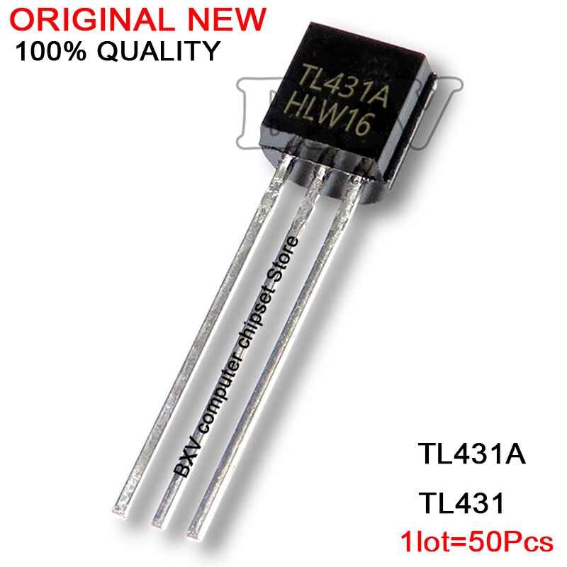 Set 50 Chip ic tl431a to92 tl431 to-92 431 Chuyên Dụng | Shopee Việt Nam