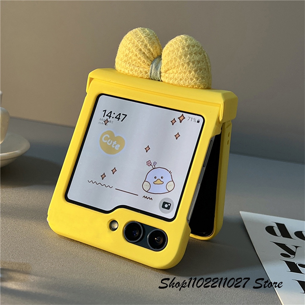 Ốp điện thoại Đơn Giản Màu Kẹo Hàn Quốc 3D Nơ Màu Trơn Dễ Thương Cho ...