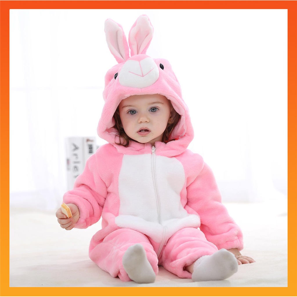 Bộ Đồ Ngủ Liền Thân Hóa Trang Khủng Long Thỏ Hoạt Hình 2023 Cho Bé Sơ ...