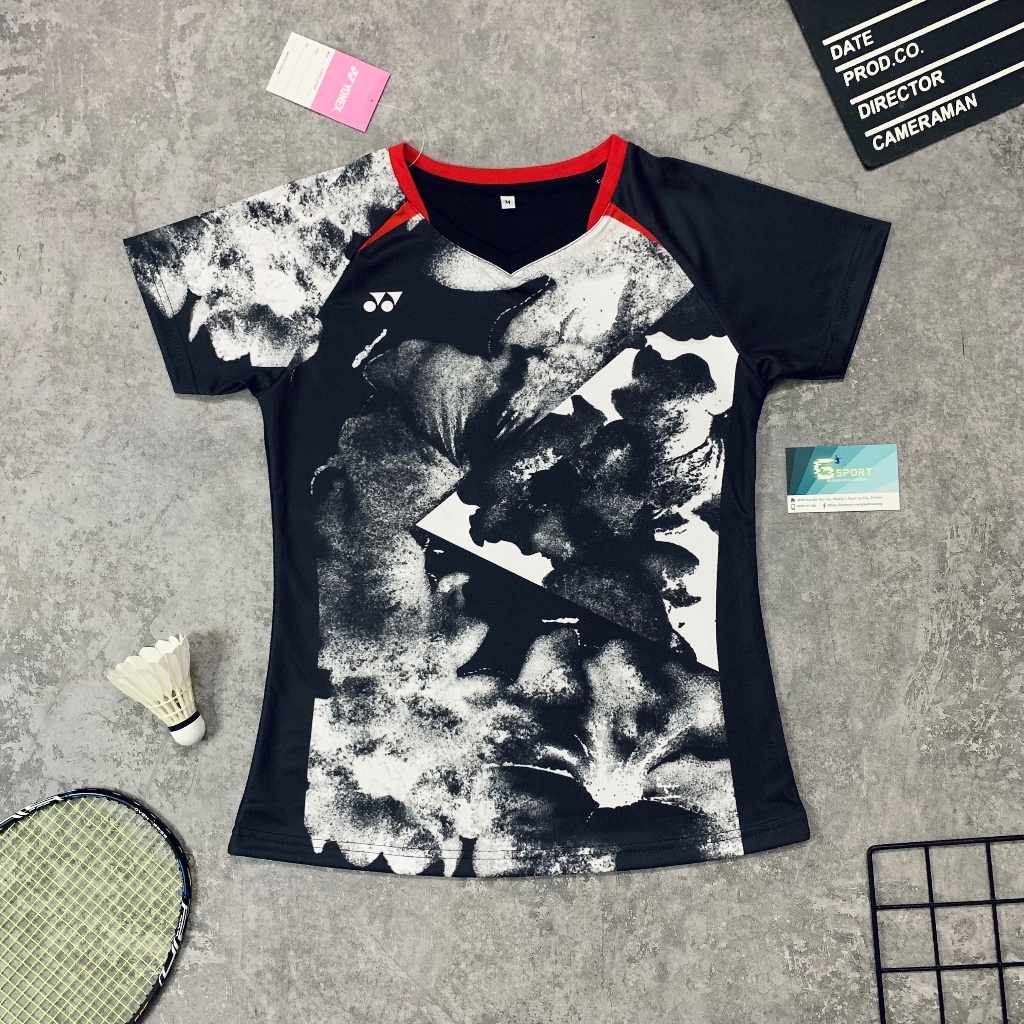 ÁO CẦU LÔNG YONEX ĐEN TUYỂN HÀN QUỐC MÙA GIẢI 2023 - Mẫu Siêu Hot Chất Vải Xịn Dùng Trong Thi ...