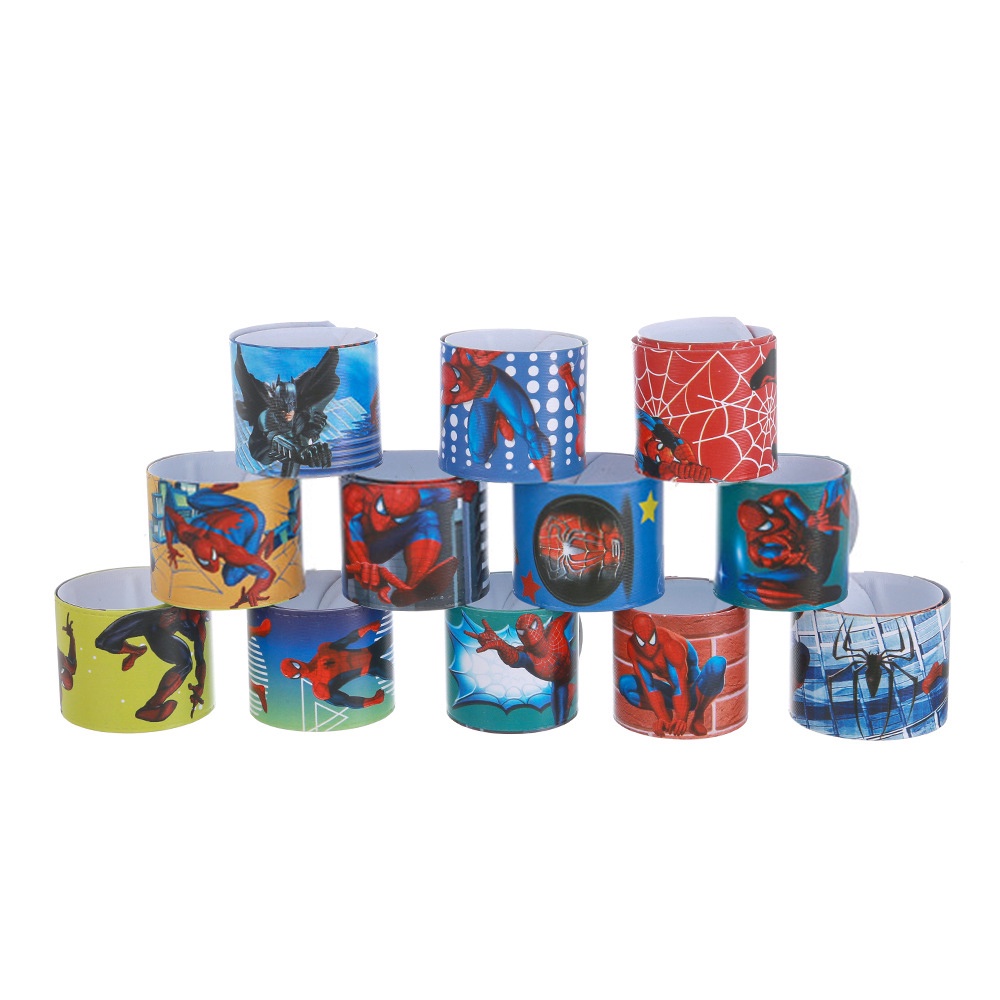 Set 12 Vòng Đeo Tay Hình Người Nhện marvel Cho Bé | Shopee Việt Nam