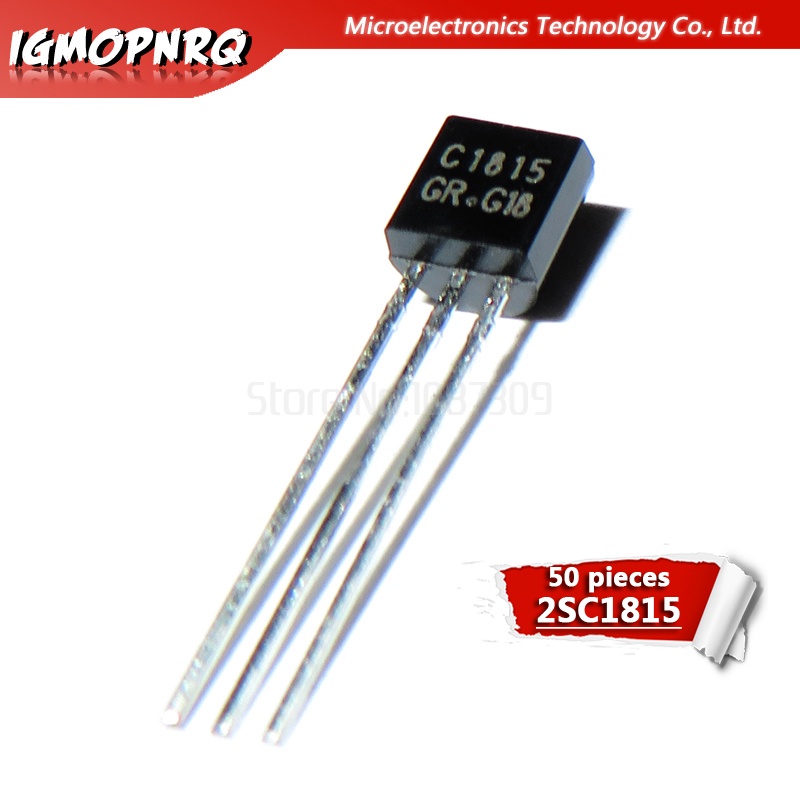Set 50 Linh Kiện Bán Dẫn c1815 2sc1815 bjt pnp gen pr to-92 Mới Chính ...