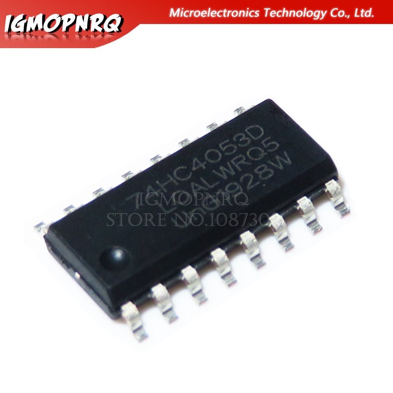 Bộ 10 Linh Kiện Điện Tử 74hc4053d sop16 74hc4053 sop sn74hc4053dr sop-16 hc4053 smd Chất Lượng ...