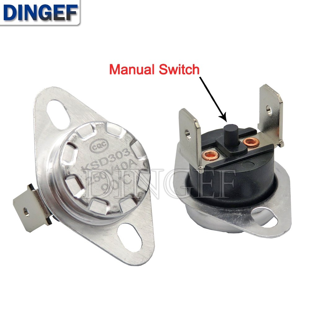 Set 10 Công Tắc Điều Khiển Nhiệt Độ ksd301 ksd303 10a 45~150 Độ ...