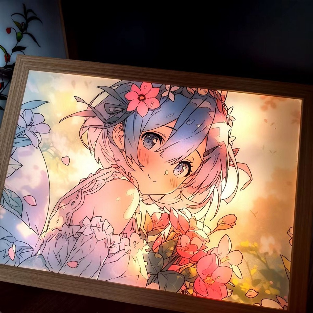 Rem Tranh Vẽ Có Đèn led Hình Re: Life in a different world from zero ...