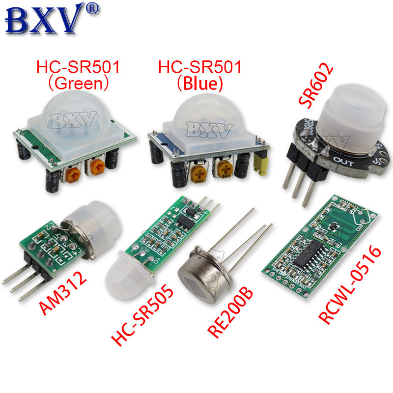 Mô Đun Cảm Biến Hồng Ngoại HC-SR501 HC-SR505 AM312 SR602 Cho Arduino ...