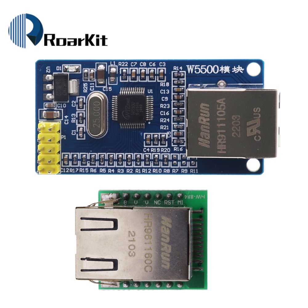 Mô Đun Phần Cứng Mạng ethernet usr-es1 w5500 ethernet spi Sang lan / ethernet tcp / ip 51 ...