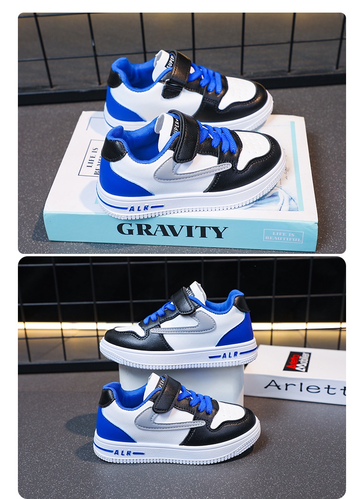 Giày thể thao đế mềm đế mềm kiểu dáng đơn giản dành cho bé trai ...