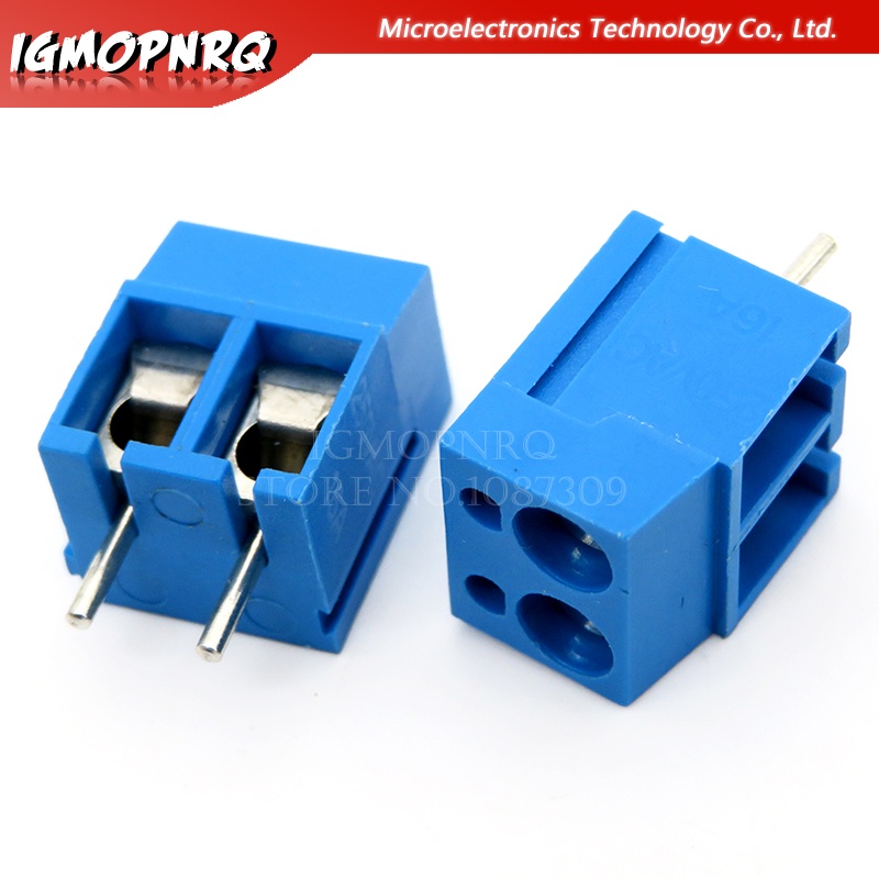 Set 10 Ốc Vít Đầu Thẳng kf300-5.0-2p kf300-2p 250v 16a 2pin 5.0mm 14 ...