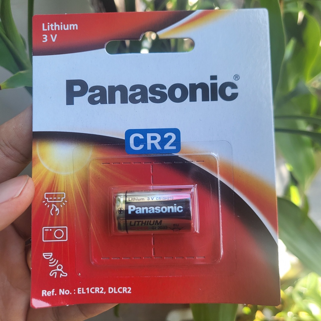 Vỉ 1 Pin CR2 Panasonic Lithium 3V Chính hãng dùng cho máy đo khoảng ...