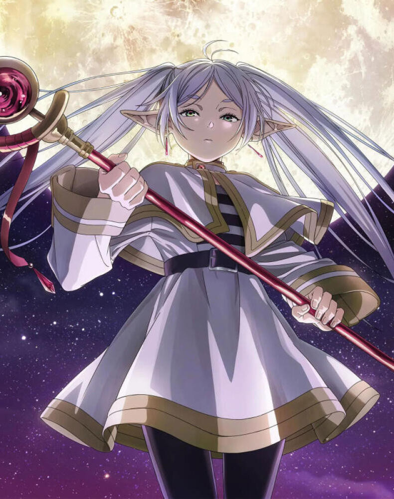 Anime Frieren Beyond Journey 's End Trang Phục Cô Gái Yêu Tinh Frideren ...