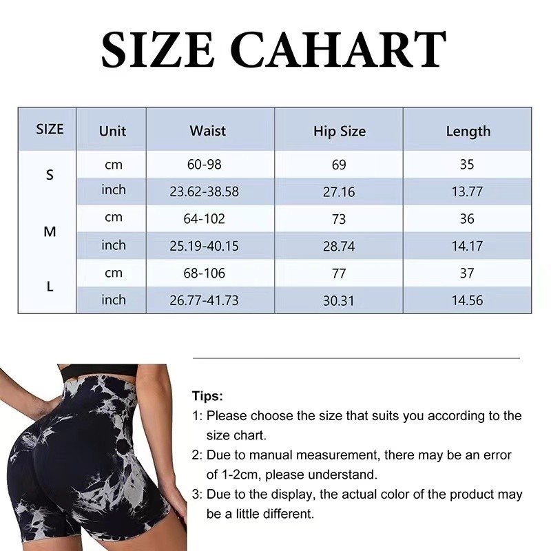 Liền Mạch Dây Buộc-Dye Thể Thao Skinny Quần Ba Điểm Nữ Mặc Gợi Cảm Tập ...