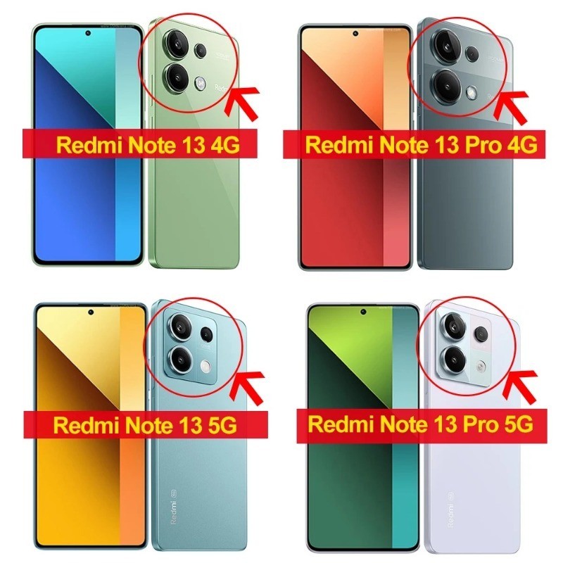 Ốp điện thoại khung viền dáng vuông cho Redmi Note 15 14 13 Pro Plus ...