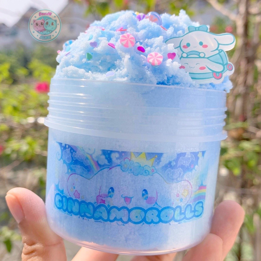 Cinamarol Cloud Slime 200ml - Slime Mây Màu Xanh Da Trời Siêu Đẹp và ...