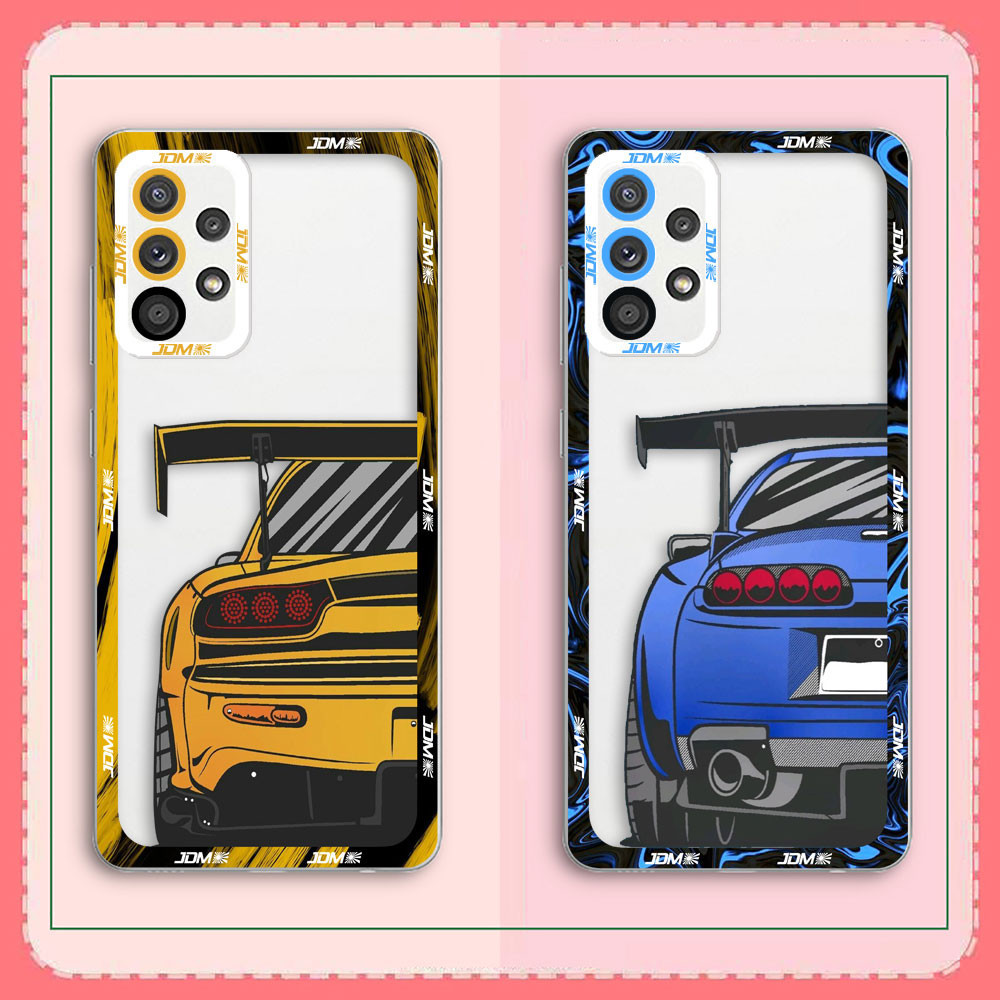 Ốp điện thoại TPU trong suốt cho ô tô thể thao Tokyo JDM Drift cho ...