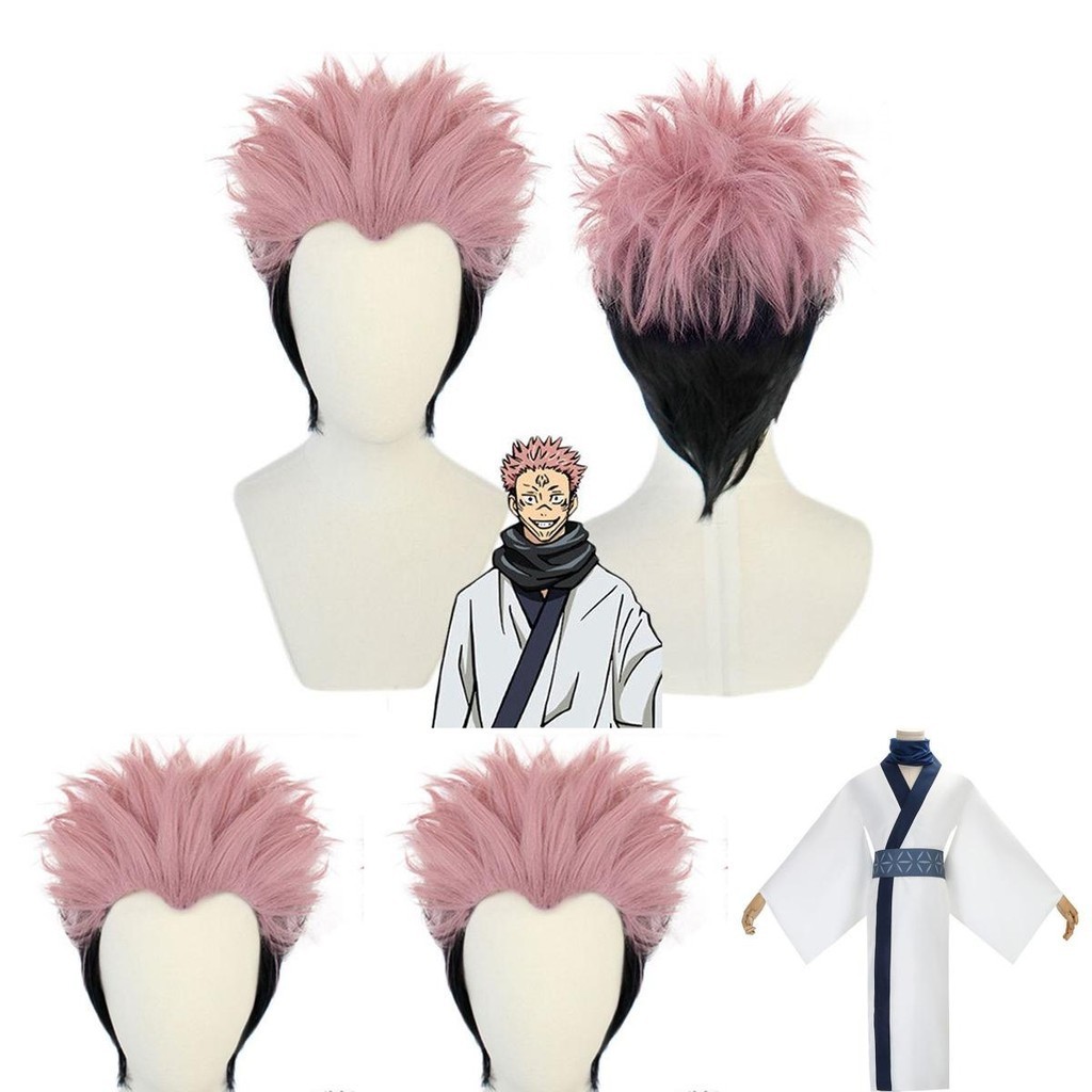Ryomen Cosplay Sukuna Trang Phục Với Sợi Chịu Nhiệt Độ Tóc Giả Tổng Hợp ...