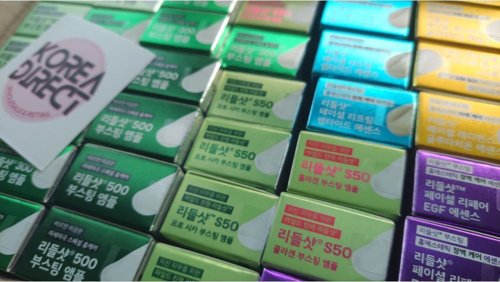 Vt Cosmetics Reedle Shot 50, 100, 300, 500, Collagen, Glutathione ...