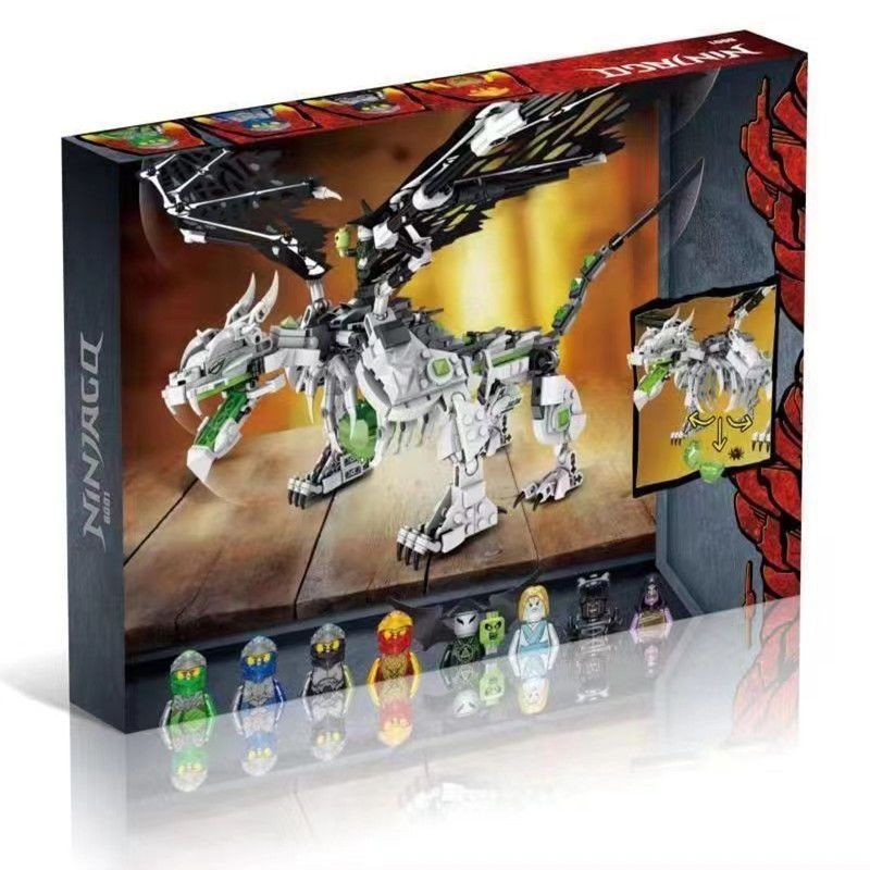 Tương thích với Ninjago Wizard Dragon Chariot trẻ em lắp ráp các khối ...