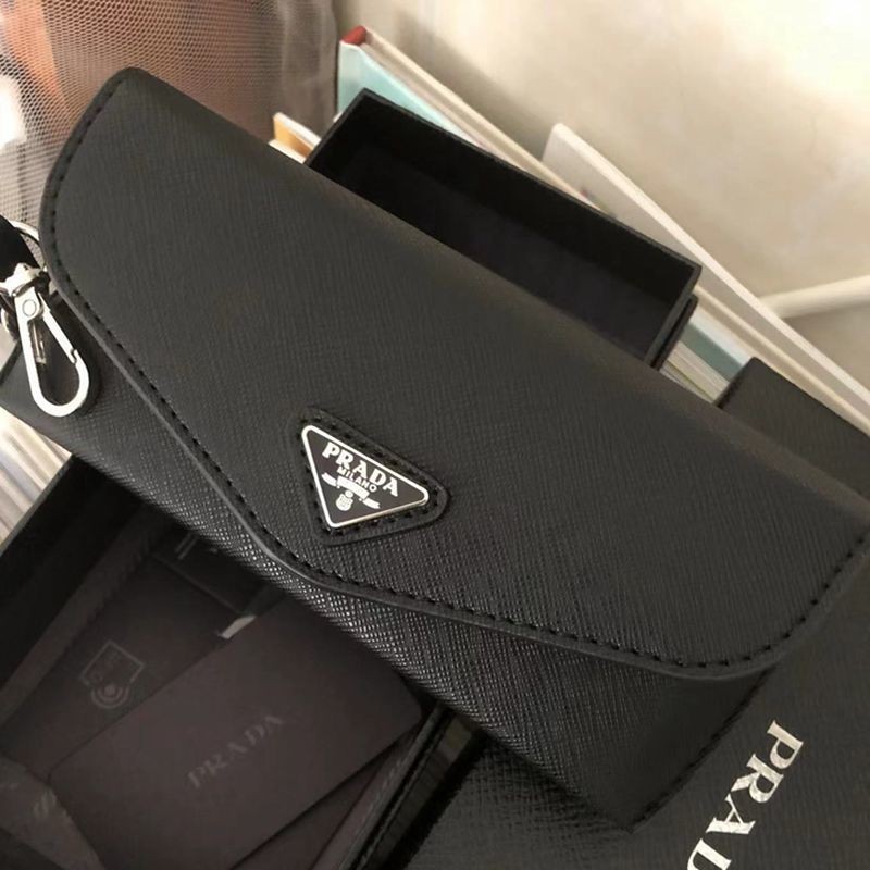 Prada New P Home Hộp Kính Cao Cấp Pujia Kính Mát Hộp Da Bao Bì Túi Bảo ...