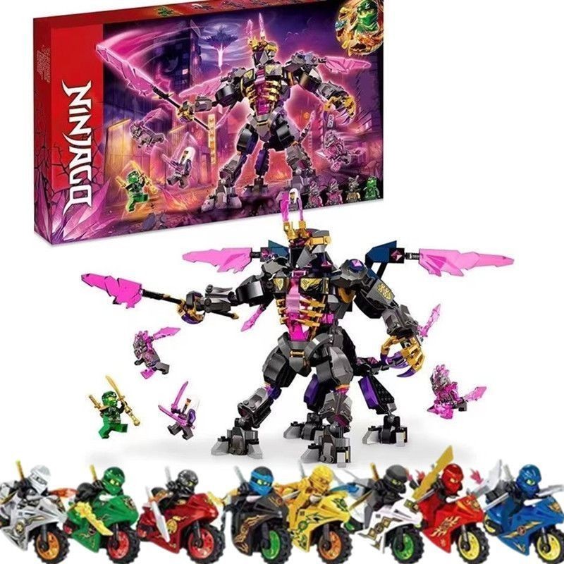 Tương thích với LEGO Ninjago Crystal King Mecha Khối xây dựng lắp ráp ...