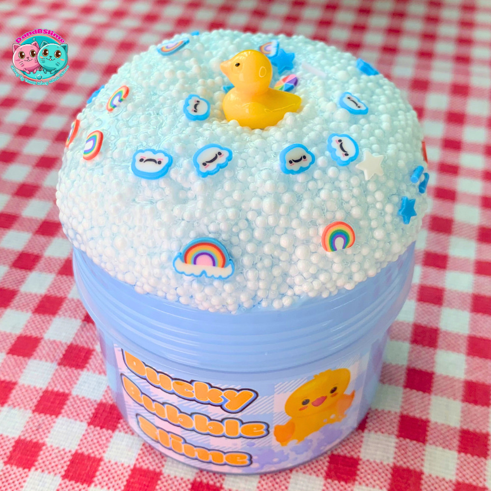 Slime Ducky Pool Crunchy 200ml - Chất Nhờn Ma quái kết hợp Basic/Foam ...