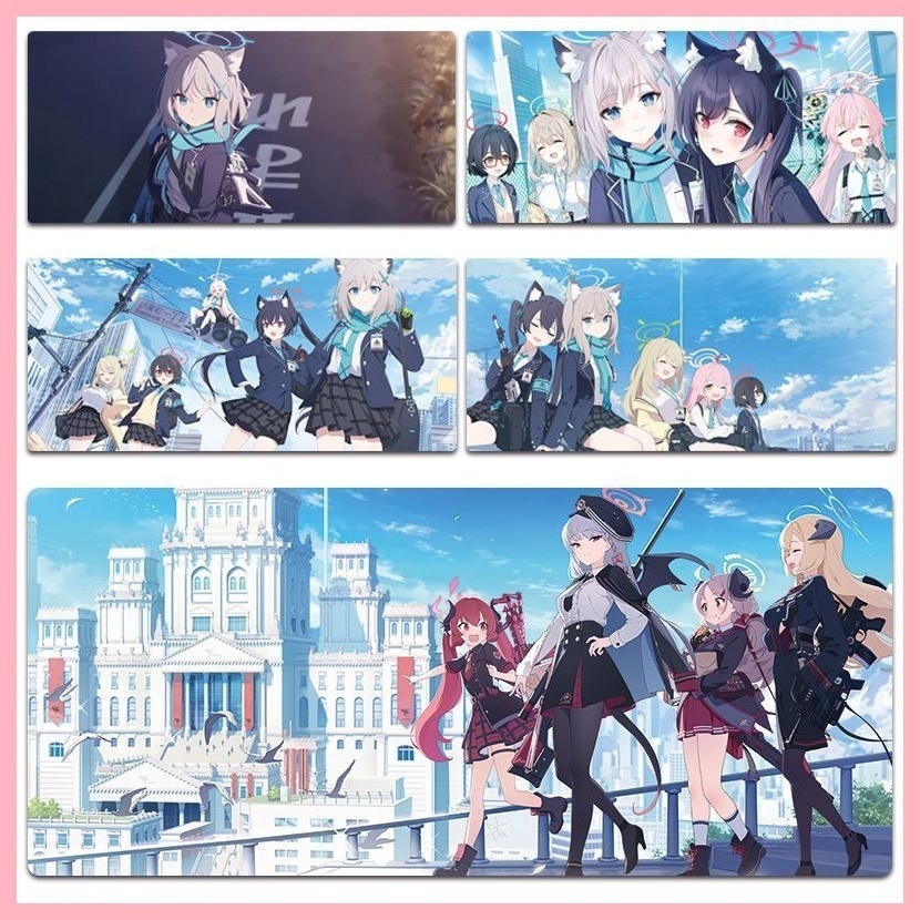 Blue Archive Takanashi Hoshino Sunaokami Shiroko Sorasaki Hina Izayoi ...