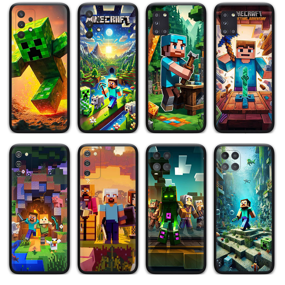 Ốp điện thoại 770M Minecraft Samsung Galaxy S9 S9Plus S10 S10E S10Lite ...