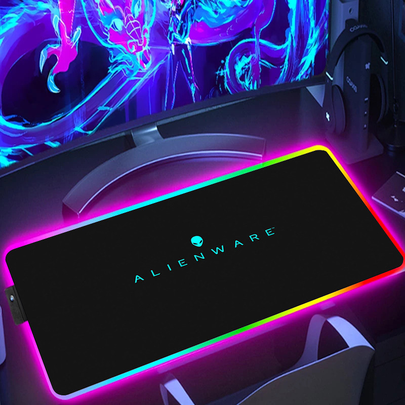 Alienware Mousepad Xxl Led RGB Chơi Game Chuột Miếng Lót Game Thủ Tủ ...