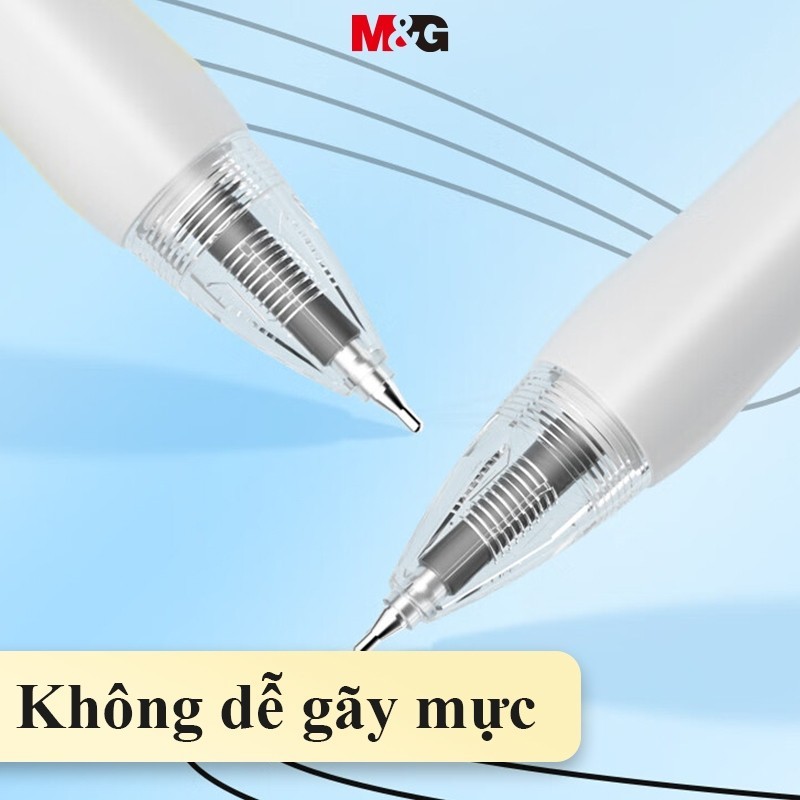M&G Văn Phòng Phẩm K35 Bút Gel Đổ Lại 0.5mm Bấm Đen ST Đầu Khô Trong Giây Chữ Ký Bút Cao Cấp Đồ ...