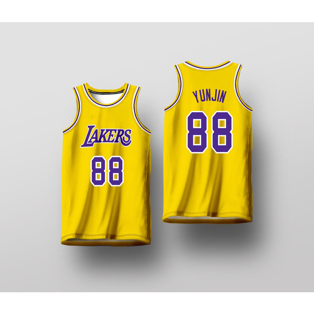 Nba Lakers 88 YUNJIN Jersey Nam Nữ Thể Thao Ngoài Trời Thời Trang Bóng ...