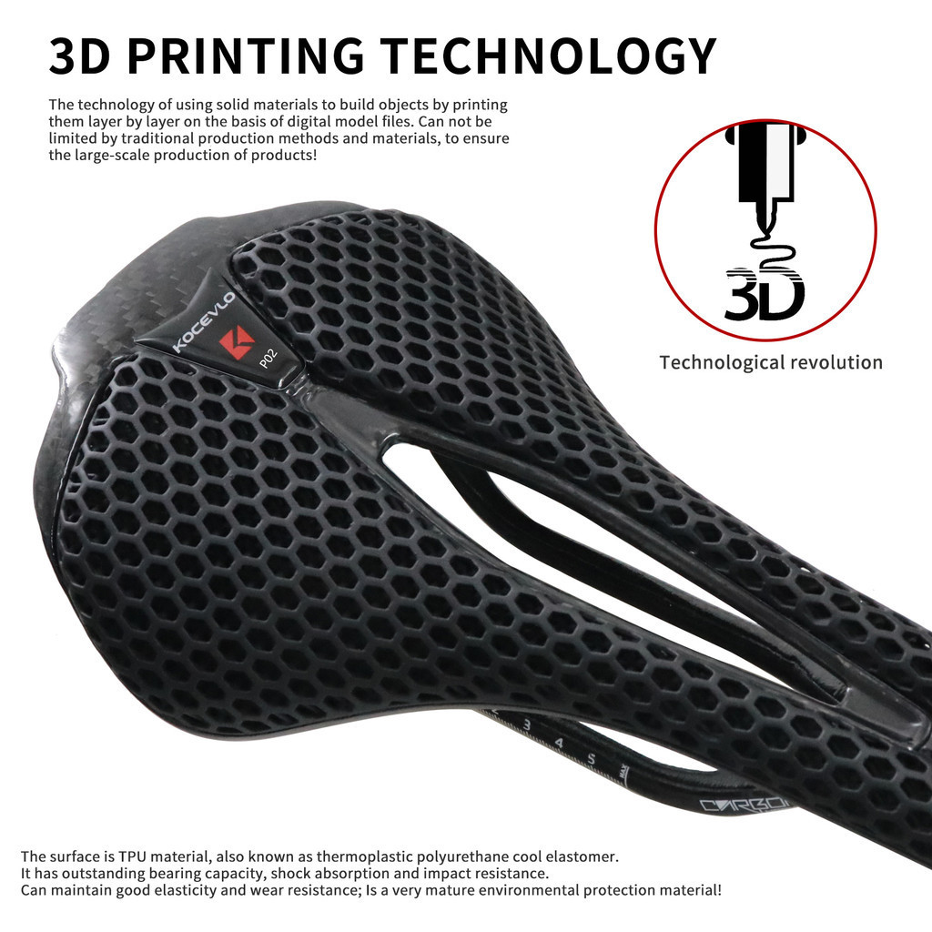 Kocevlo Xe Đạp Carbon 3D In Yên Xe MTB Đường Yên Xe Đạp Ghế Đua Yên Xe ...