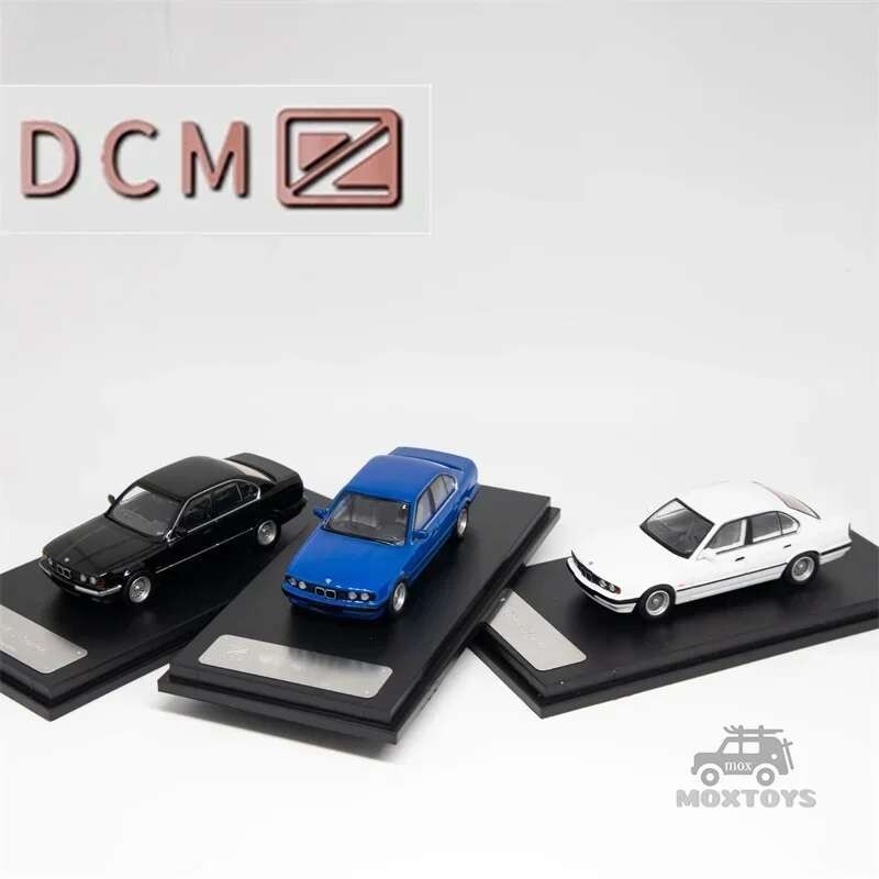 Dcm 1: 64 E34 5-Series Sedan Đen Trắng / Xanh limited500 Xe mô hình ...