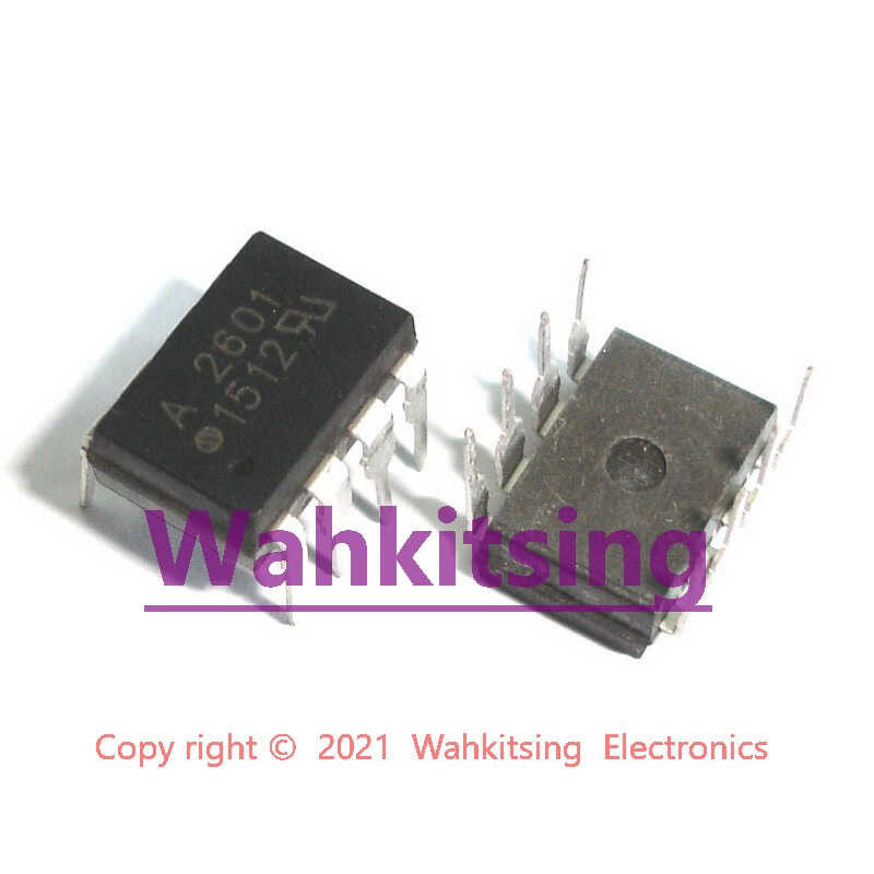 50 PCS DIP HCPL-2601 A2601 Cổng logic, CMR cao, IC chip quang tương ...