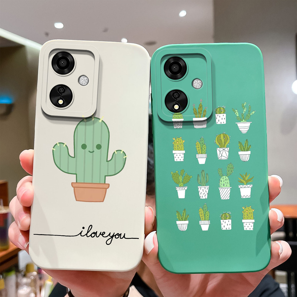 Ốp Lưng Cho Oppo A2M 5G Họa Tiết Xương Rồng Mũm mĩm Dễ Thương Vỏ Điện Thoại Bảo Vệ Toàn Diện ...