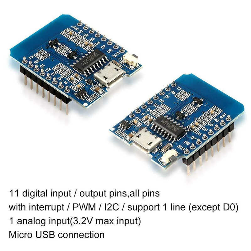 ESP8266 ESP-12F Mô-đun ESP-12 ESP12 Wemos D1 Bảng phát triển WiFi mini ...