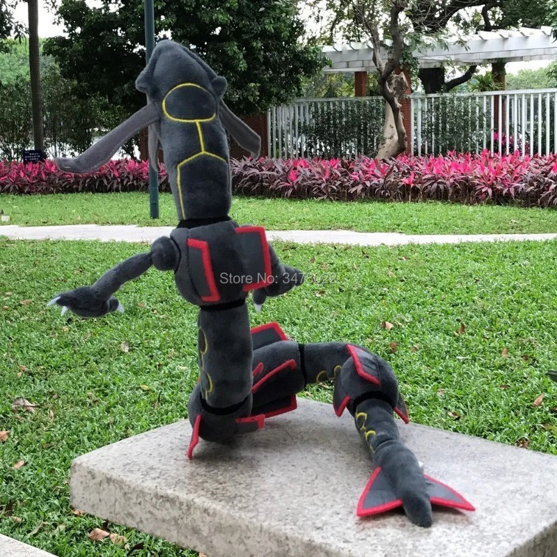 Pokemon Dragon Sang Trọng Đồ Chơi Mega Rayquaza Xanh Và Sáng Bóng Đen ...