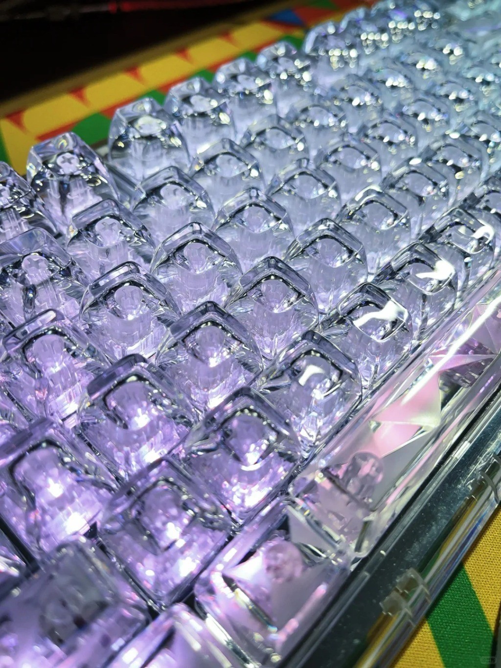 Đá Pha Lê Kim Cương Keycap Firstblood FC114 FCSA Profile PC Độ Trong ...