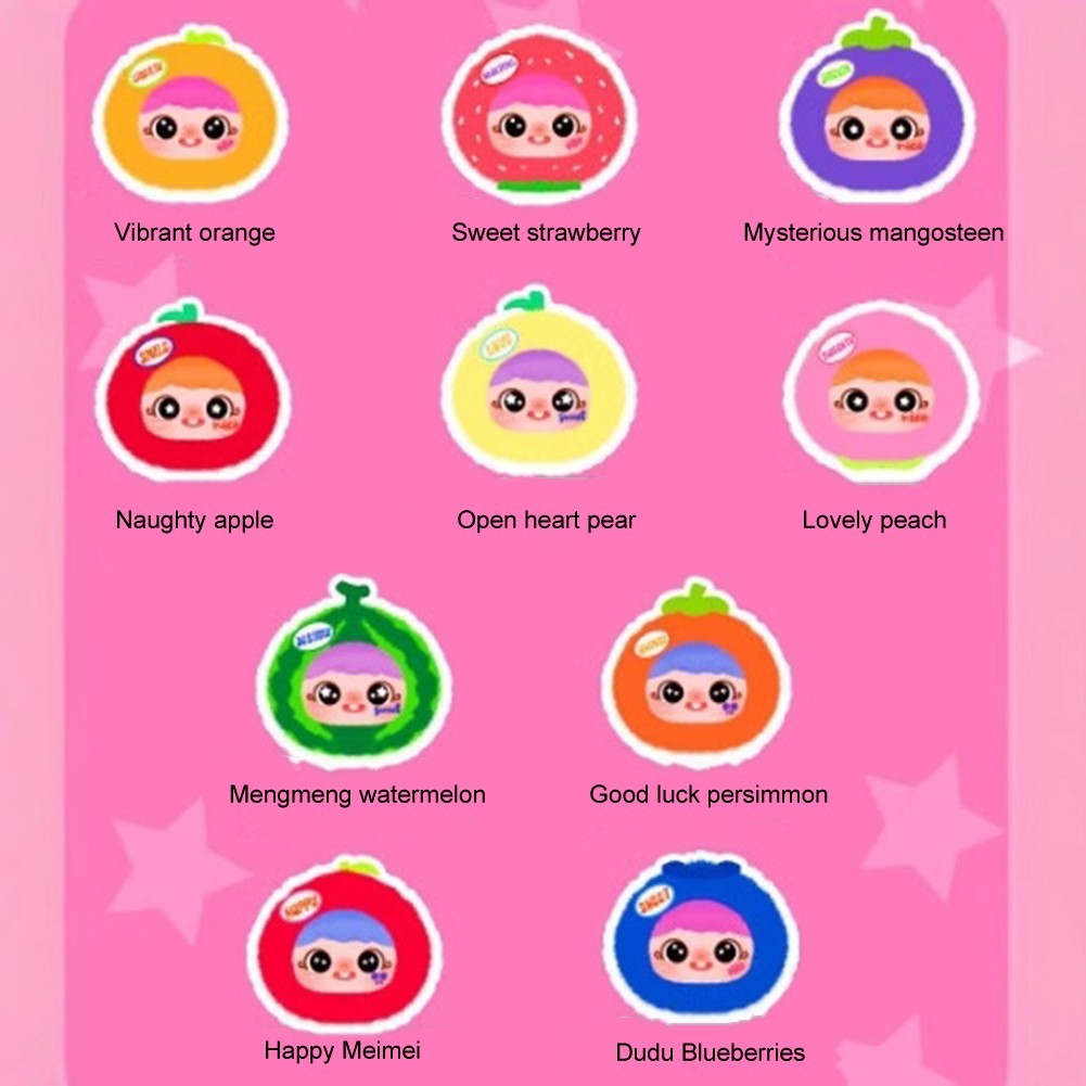 [Lck] Blind BOX Baby Three YaYa Fun Fruit Series Búp bê sang trọng Quà ...