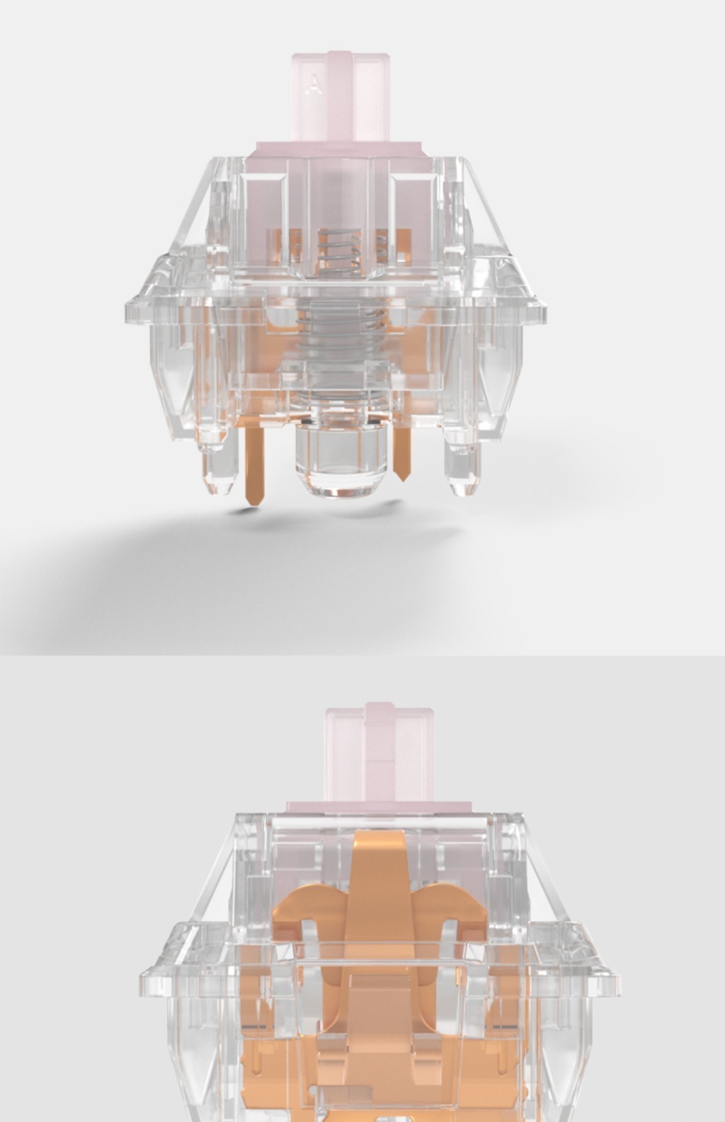 Mmd Aqua King Switch 5 Pin Im Lặng Tuyến Tính PC Full Shell 26g Tùy ...