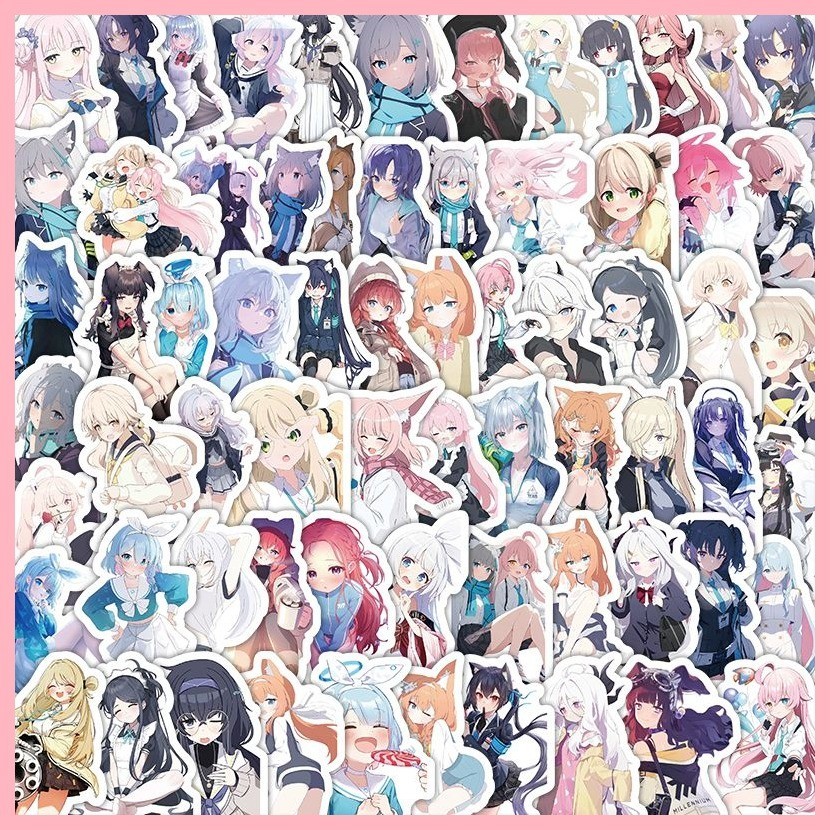[Guyn] Sticker Blue Archive (102 tờ) Sunaokami Shiroko Blue Archive ...