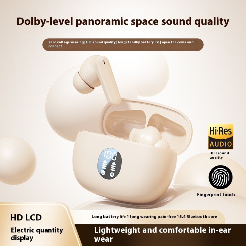 TZUZL tws Tai nghe Bluetooth chính hãng Tai nghe không dây 5.4 Tai nghe Bluetooth Điều khiển cảm ...