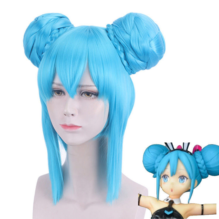 Drifter V Family Miku Hatsune Bunny Cos Wig Black Rabbit Ver. Anime ...