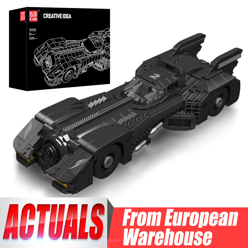 Mould King 10058 Technical Car Building Block The Batmobile Sport Car ...