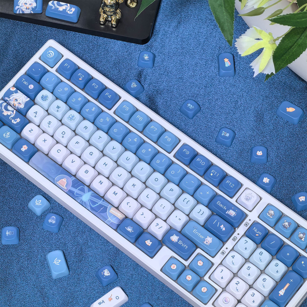 Genshin Impact Furina Meow Original Keycap MOA Profile Bàn phím cơ ...