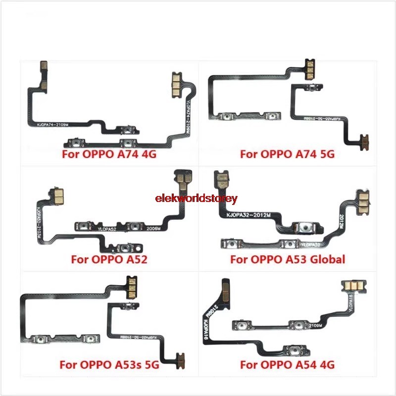 Elemy-switch Bật Nguồn Tắt Phím Âm Lượng Im Lặng Nút Ruy Băng Cáp Mềm ...
