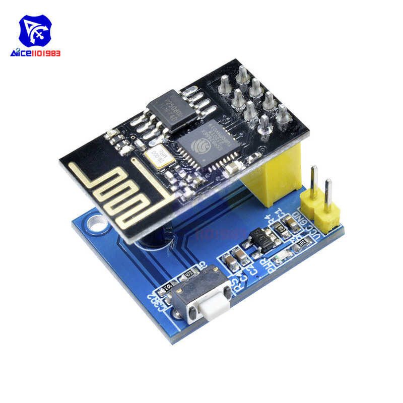 ESP8266 ESP01 tự chế WiFi không dây DS18B20 Nhiệt độ ẩm cảm biến Module Node Arduino Io | Shopee ...