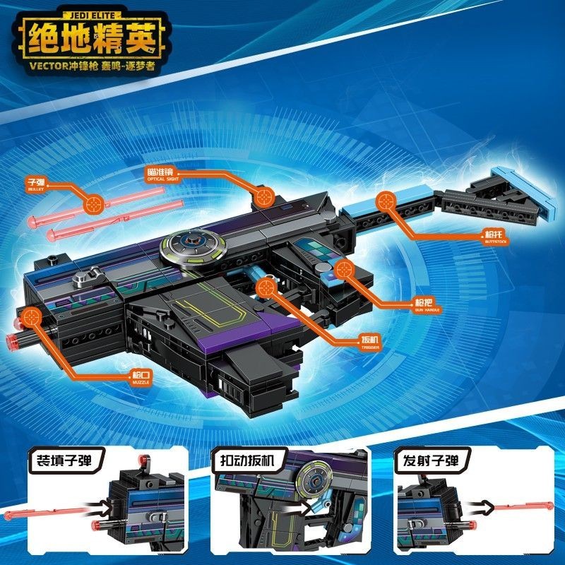 Súng tiểu liên tương thích với mẫu súng LEGO | Shopee Việt Nam