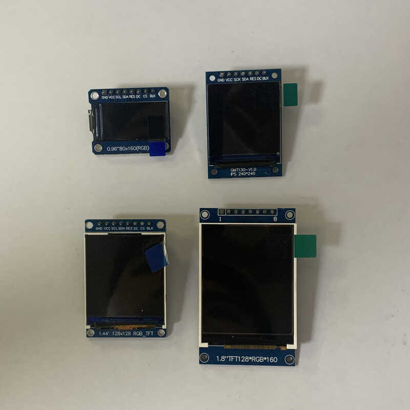 ips 0,96 HD 1,3 1,44 màu TFT 1,8 inch Màn hình LCD OLED st7735 | Shopee ...